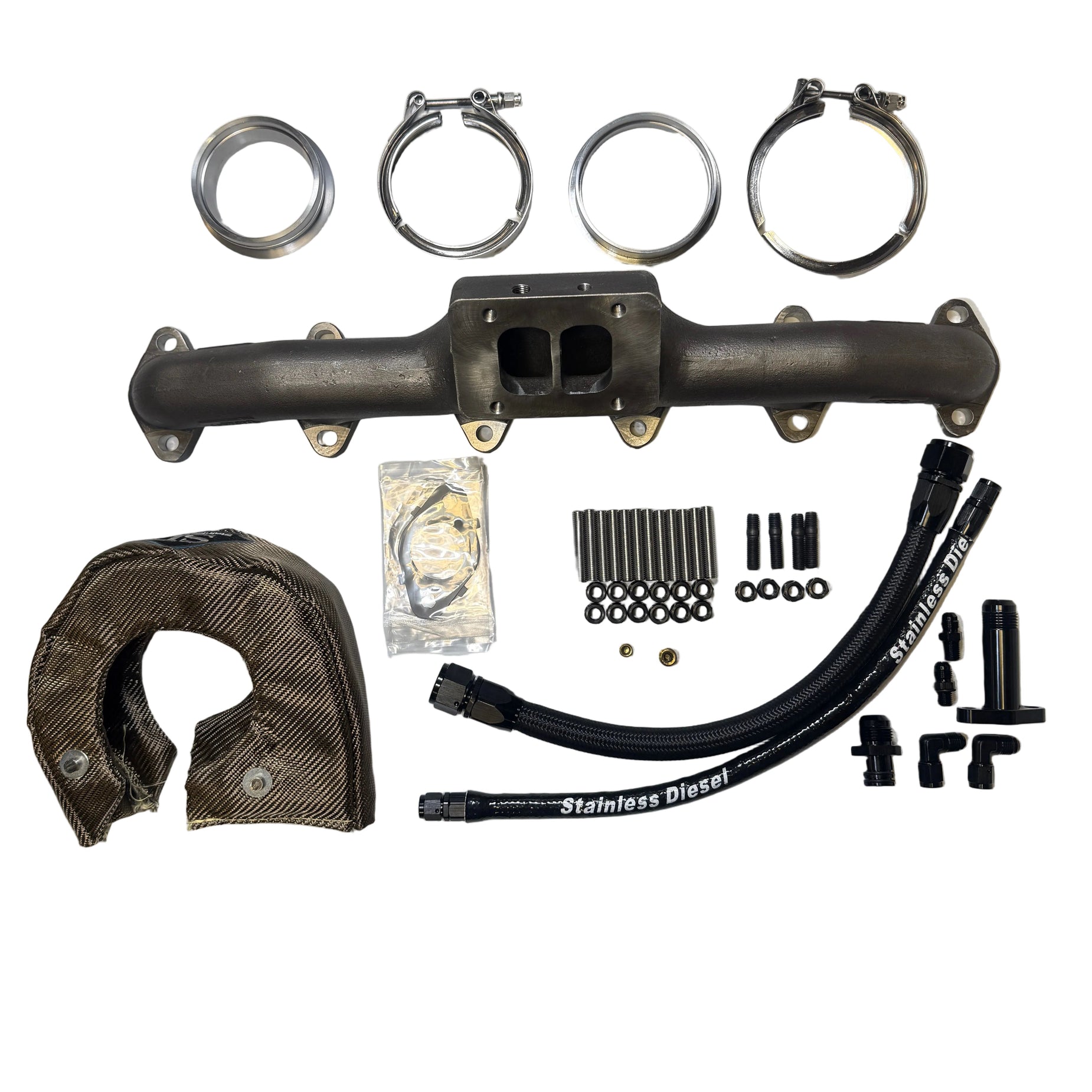 Turbo Install Kit – Stainless Diesel