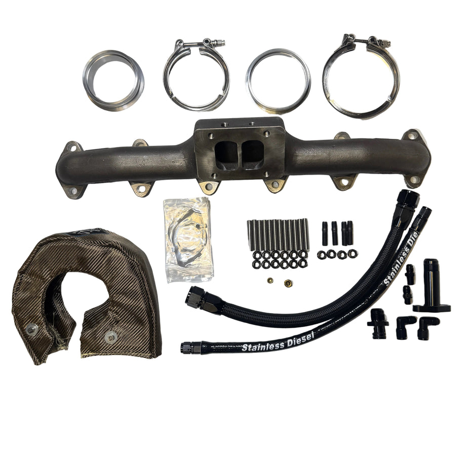Turbo Install Kit – Stainless Diesel