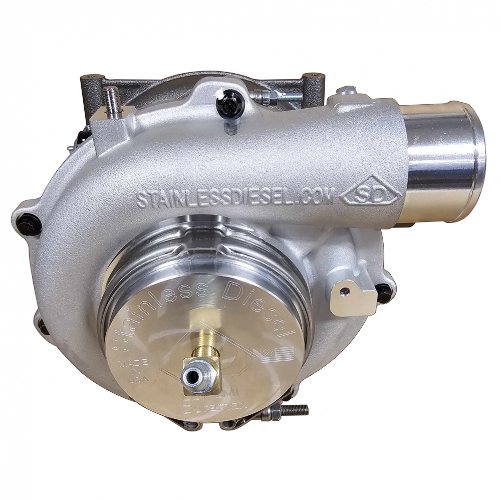 LLY-LML Duramax Heavy Duty Turbo Inlet Clamp – Stainless Diesel